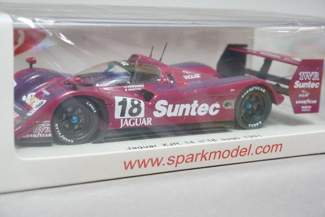 1:43 SPARK SJ015 Jaguar XJR14 SUGO 1991#18 – Boost Gear - GLOBAL