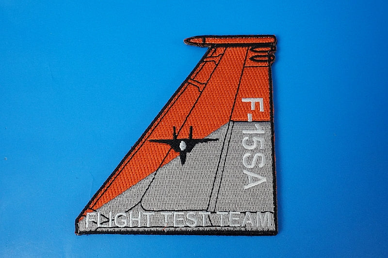 Patch USAF F-15SA FLIGHT TEST TEAM Vertical Stabilizer Patch with hook ...
