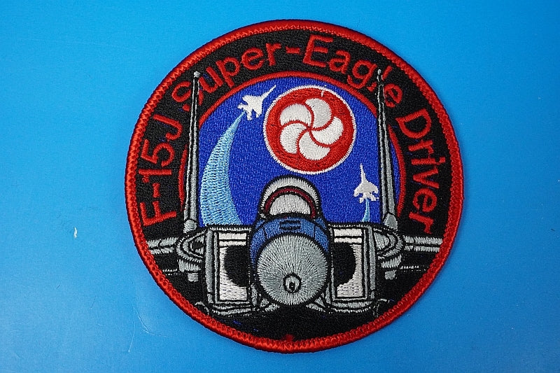 Patch JASDF F-15J Super-Eagle Driver 305TFS Plum Group without hook an ...