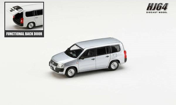 [ Back-order ] Hobby Japan HJ644062S 1:64 Toyota PROBOX GL SILVER Diec ...