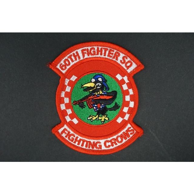 Patch USAF 60th Fighter Wing FIGHTING CROWS without hook and loop ...